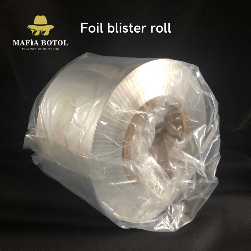 Jual segel Alumunium foil segel blister foil rol 500 meter 10 cm segel ...