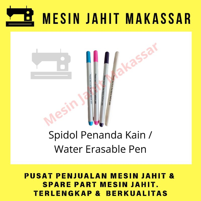 Jual TERMURAH | Spidol Penanda Kain / Water Erasable Pen | Shopee Indonesia