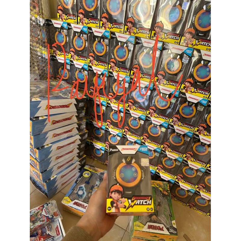 Jual [READY STOCK]BoBoiBoy Watch with Light and Sound Jam Kuasa ...