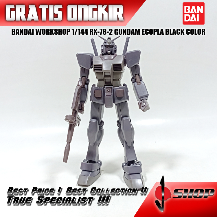 Jual BANDAI WORKSHOP 1/144 RX-78-2 GUNDAM ECOPLA BLACK COLOR 1/14476 ...