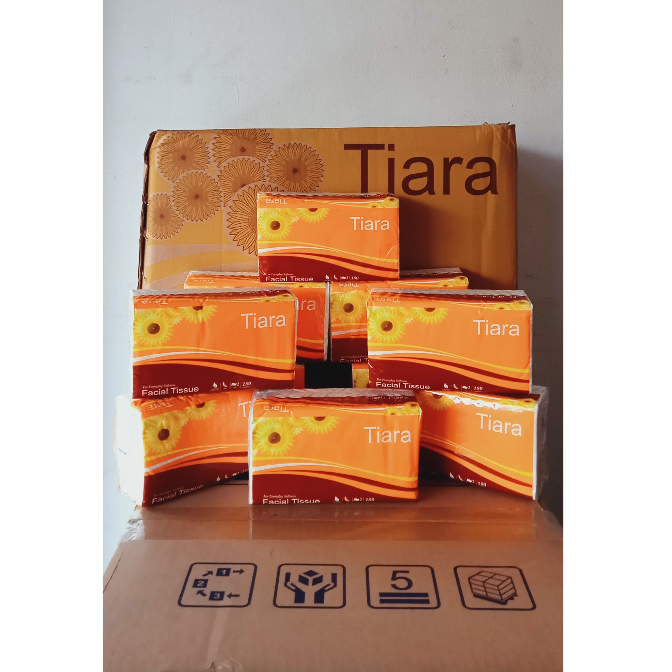 Jual PAKET 6 PACK / 10 PACK TISSUE TIARA Facial Tissue 180 Sheets 2 ply ...