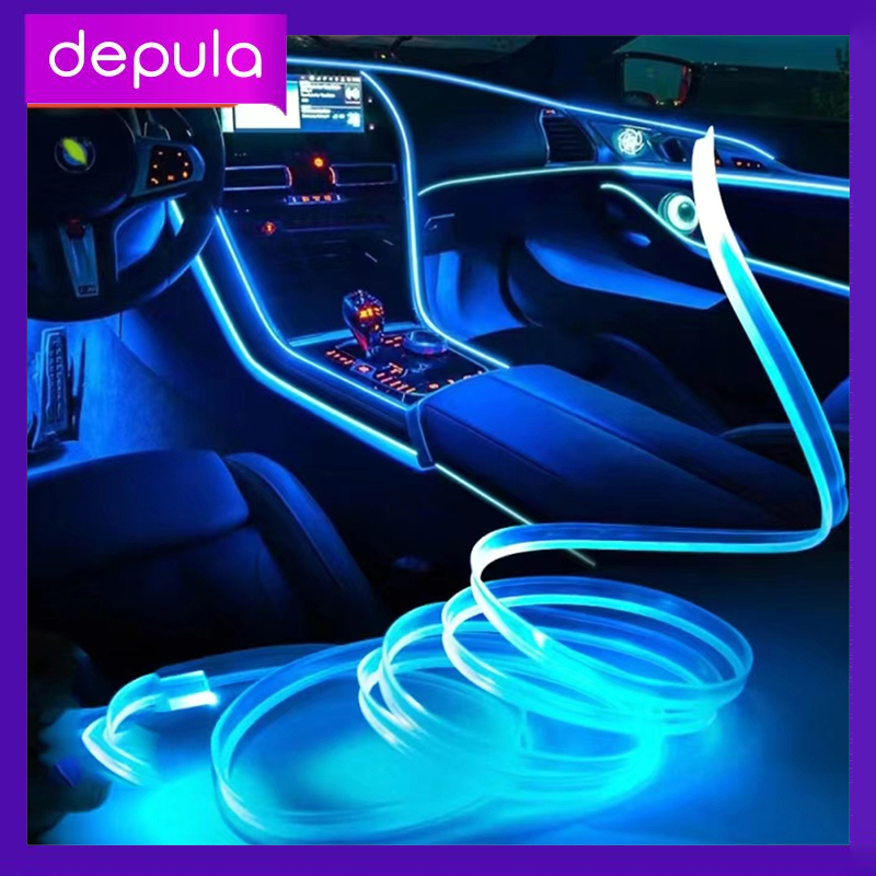 Jual LAMPU LED STRIP INTERIOR MOBIL NEON USB UNTUK DEKORASI CAR AMBIENT ...