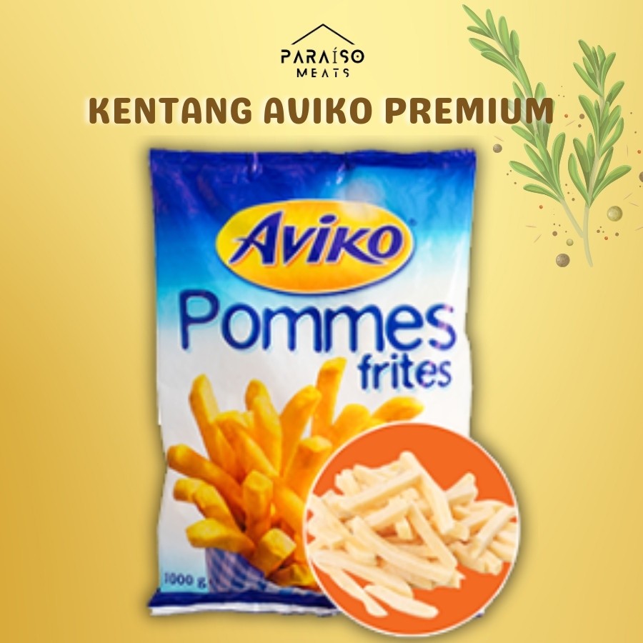 Jual Kentang Goreng Premium Aviko Straight Cut 1Kg | Shopee Indonesia