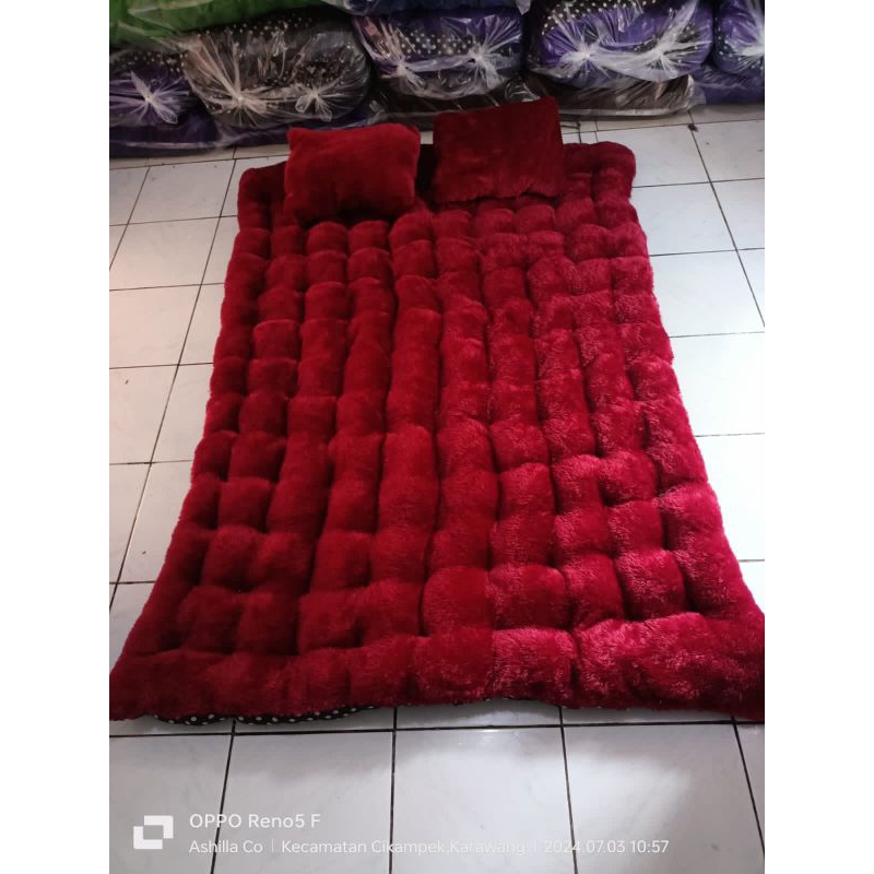 Jual KASUR GENDER POLOS RASPUR atau KASUR MENUL free bantal 2 pcs ...