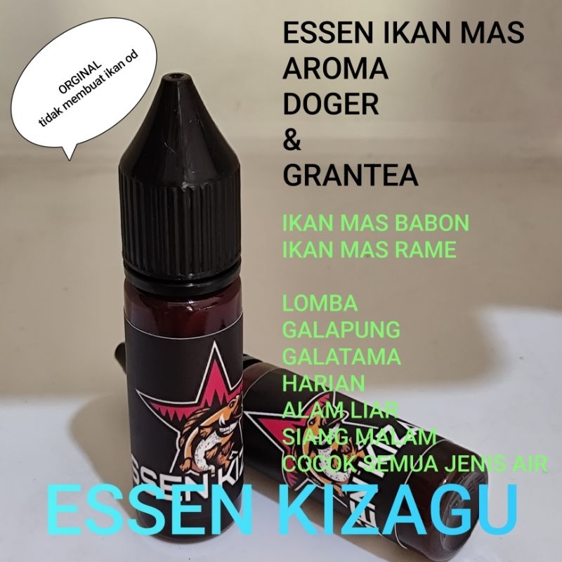 Jual essen ikan mas super gacor aroma doger Grentea. babon rame essen ...