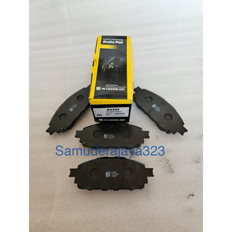 Jual KAMPAS REM DEPAN MK KASHIYAMA D2355 INNOVA REBORN 100% ORI BRAKE ...