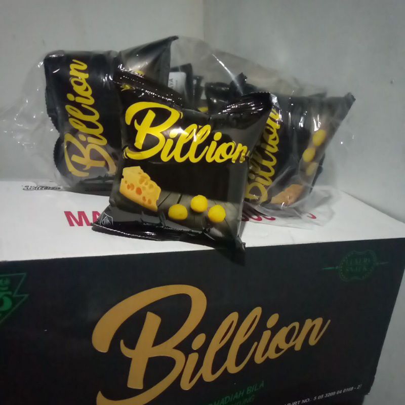 Jual BILLION Snack Viral Ciki Berhadiah 1 Pak Isi 10 Pcs Chiki Ciki ...