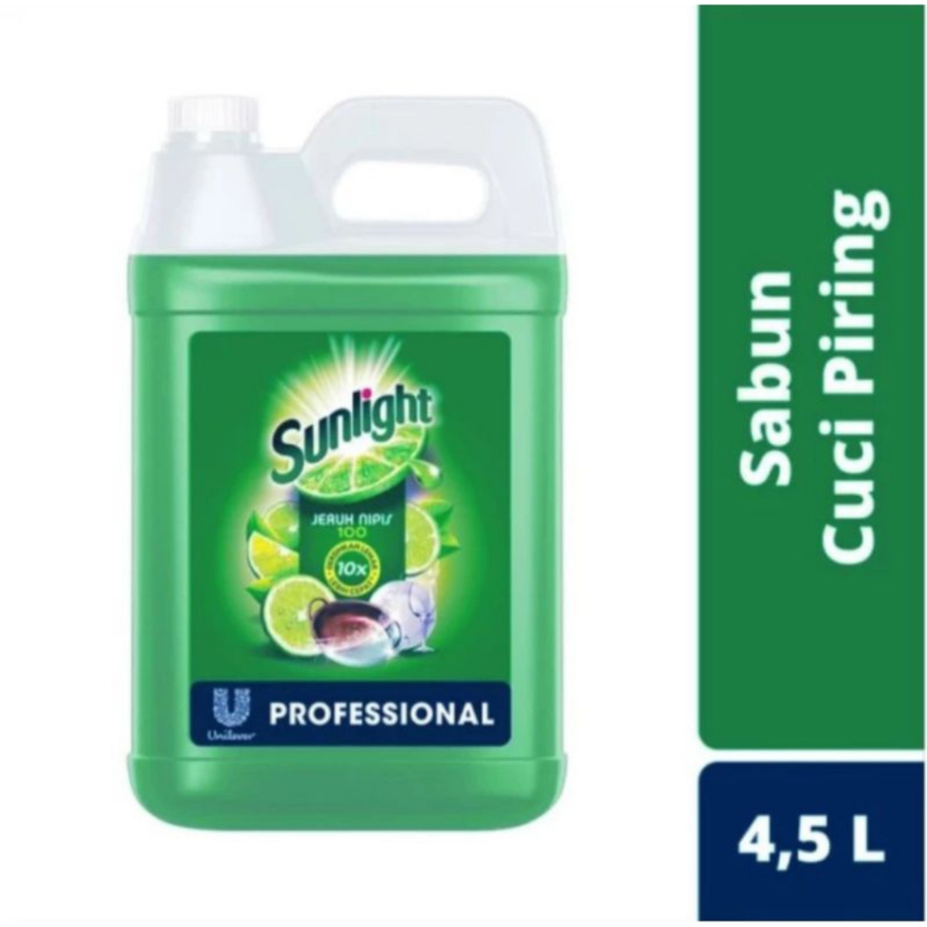 Jual Sunlight Professional Jeruk Nipis 4,5 Liter | Shopee Indonesia