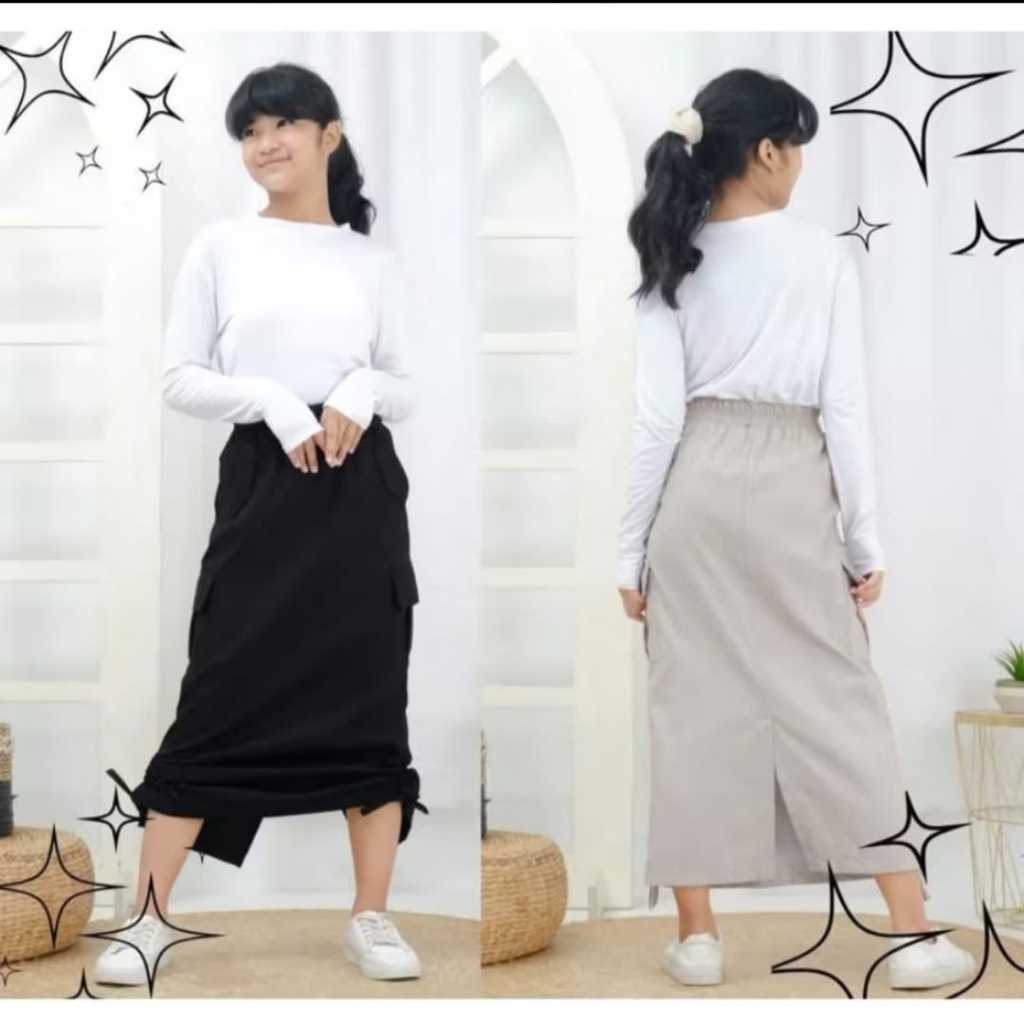 Jual Rok cargo anak/ Rok anak perempuan/ Rok anak remaja/ rok usia ...