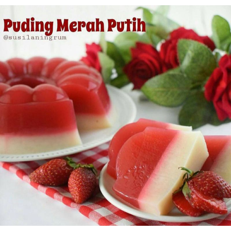 Jual PUDING MERAH PUTIH(22 CM) | Shopee Indonesia