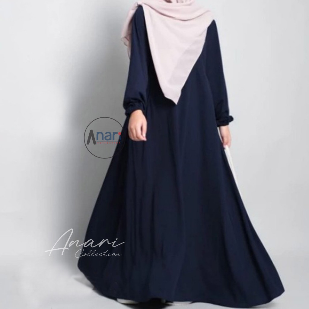 Jual (Bisa COD) Anari Gamis wanita Terbaru remaja santri putri daily ...