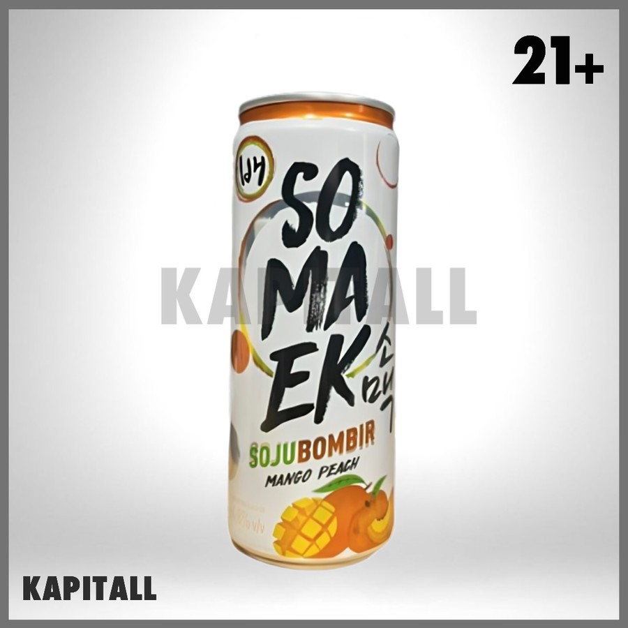 Jual SOJU BAE SOMAEK MANGO PEACH CAN 320ml | Shopee Indonesia