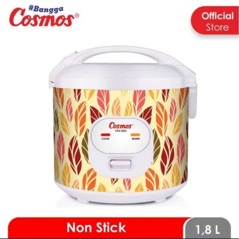Jual COSMOS Rice Cooker Magic Com CRJ-323s SSO CRJ323SSO 323 s (1,8 L ...