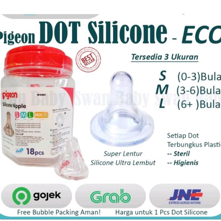 Jual PRODUCT TERPOPULER DOT PIGEON KARET BOTOL UKURAN S M dan L | Shopee Indonesia