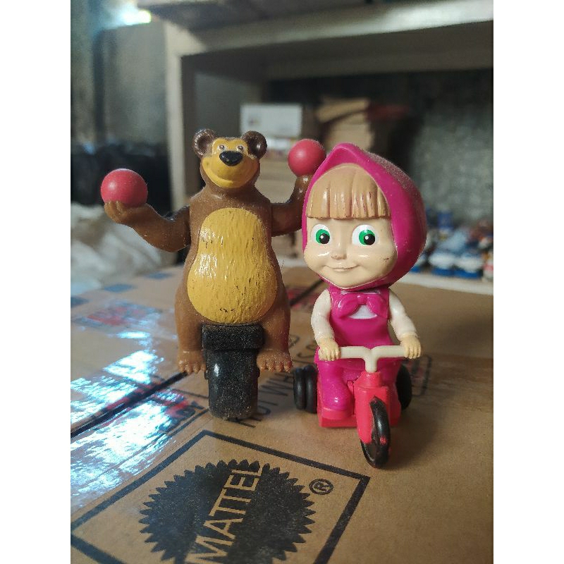 Jual Figure Masha and the Bear Mainan Anak McD | Shopee Indonesia