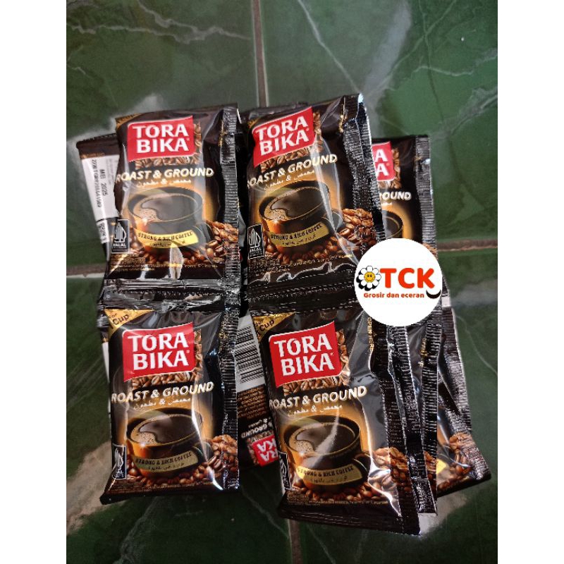Jual Kopi Hitam Mini Tora bika bubuk Roast & Ground Kopi Hitam 1 Renceng isi 10pcs | Shopee ...