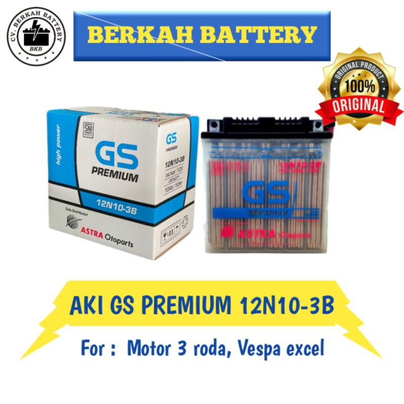 Jual ACCU AKI GS PREMIUM SERIES | Shopee Indonesia