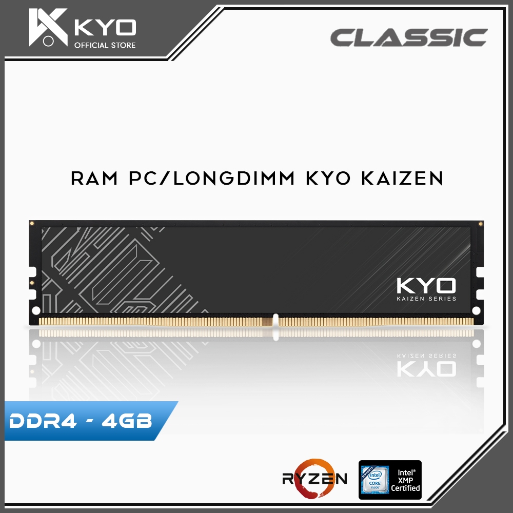 Jual KYO Kaizen Memory RAM DDR4 4GB (1x4GB) 2400 2666 Mhz PC19200 ...