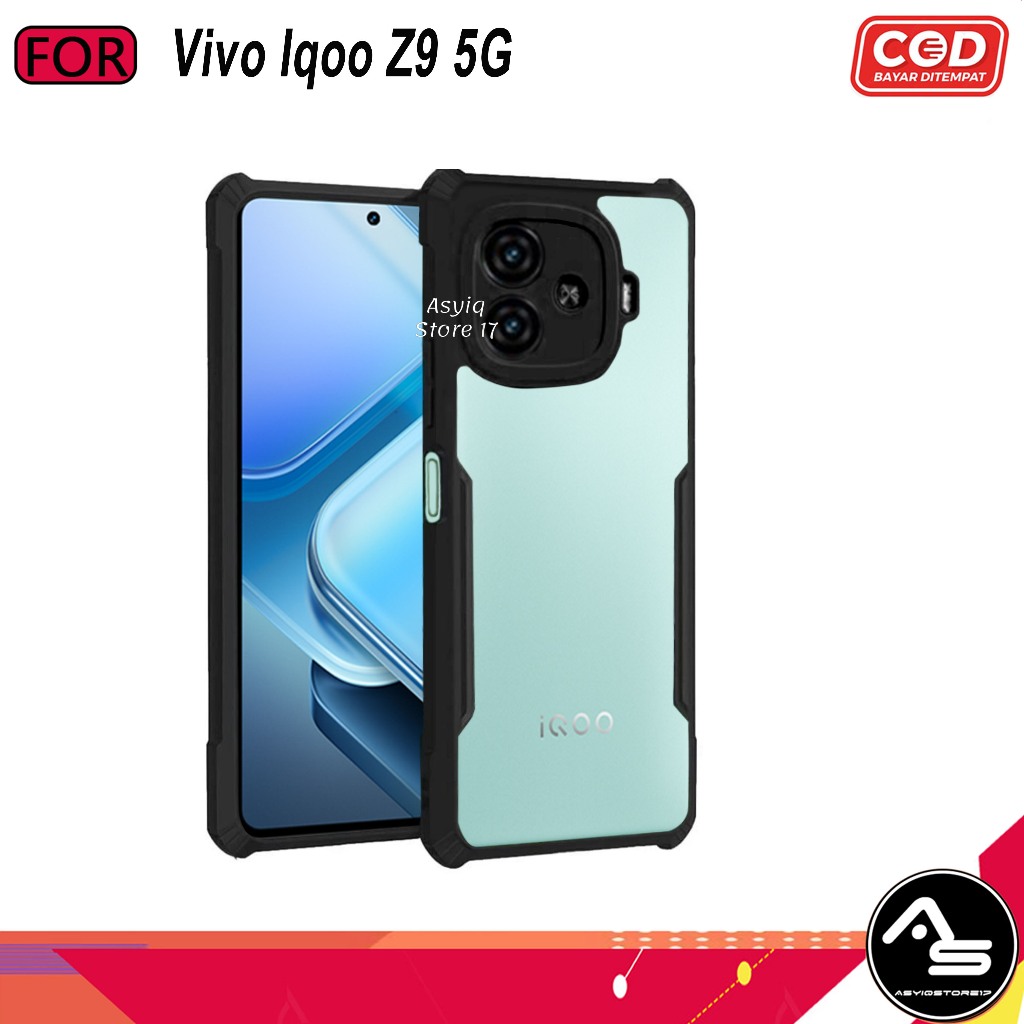 Jual Case Vivo Iqoo Z7 5G Z9 5G Z9X 5G Softcase Shockproof Transparan ...