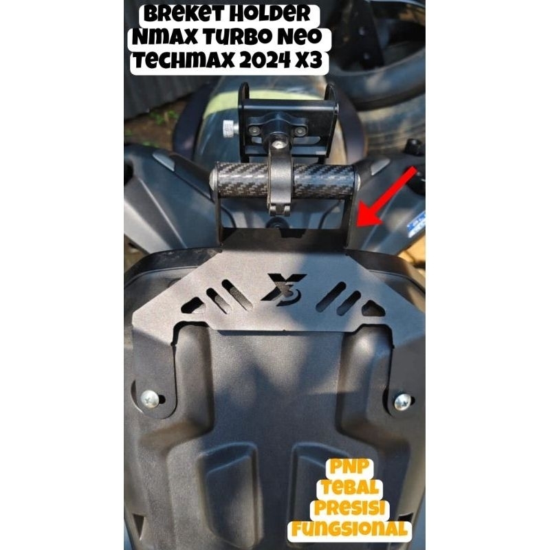 Jual Bracket Dudukan Holder Hp Yamaha Nmax Turbo Neo 2024 X3 | Shopee ...