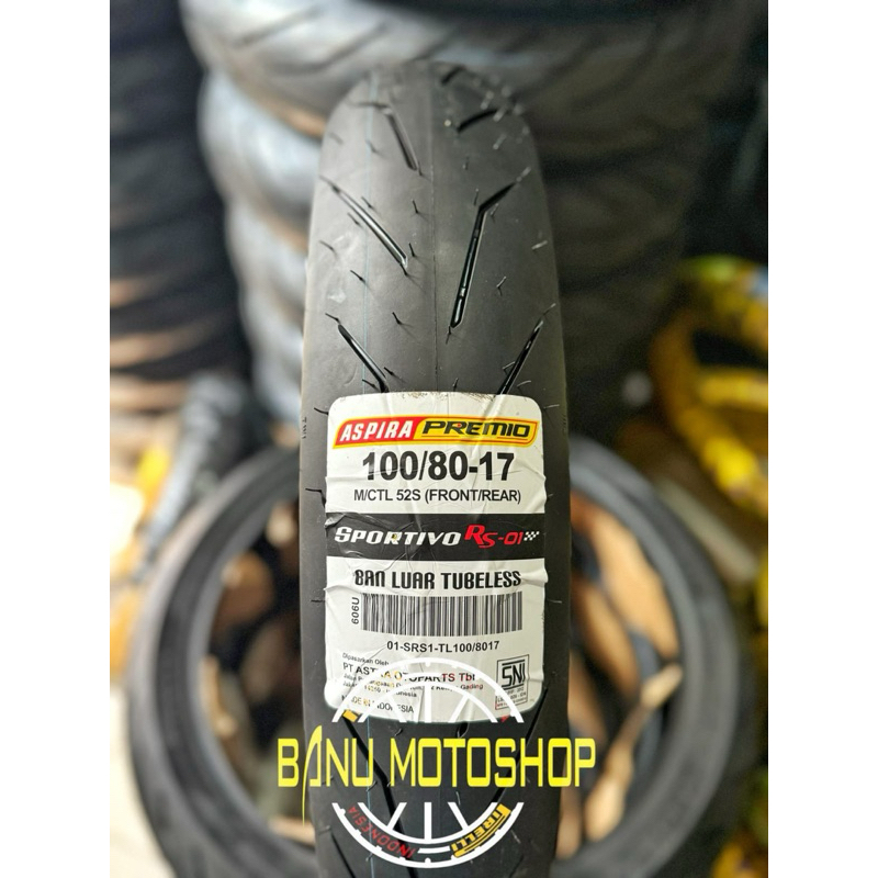 Jual Aspira premio sportivo RS-01 Soft Compound ukuran 100/80-17 ring 17 | Shopee Indonesia