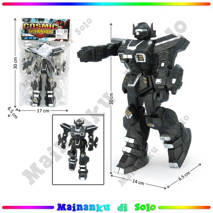 Jual [Mainanku] Robot Cosmic Fighting Warrior Kemasan Ktg Opp Mainan ...