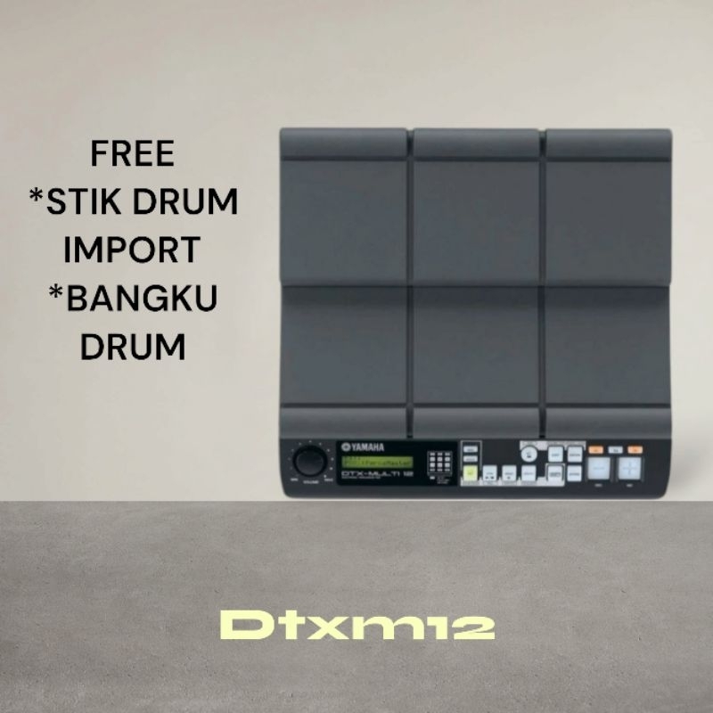 Jual YAMAHA DTX MULTI 12/MULTI 12 (FREE BANGKU DRUM & STIK DRUM IMPORT ...