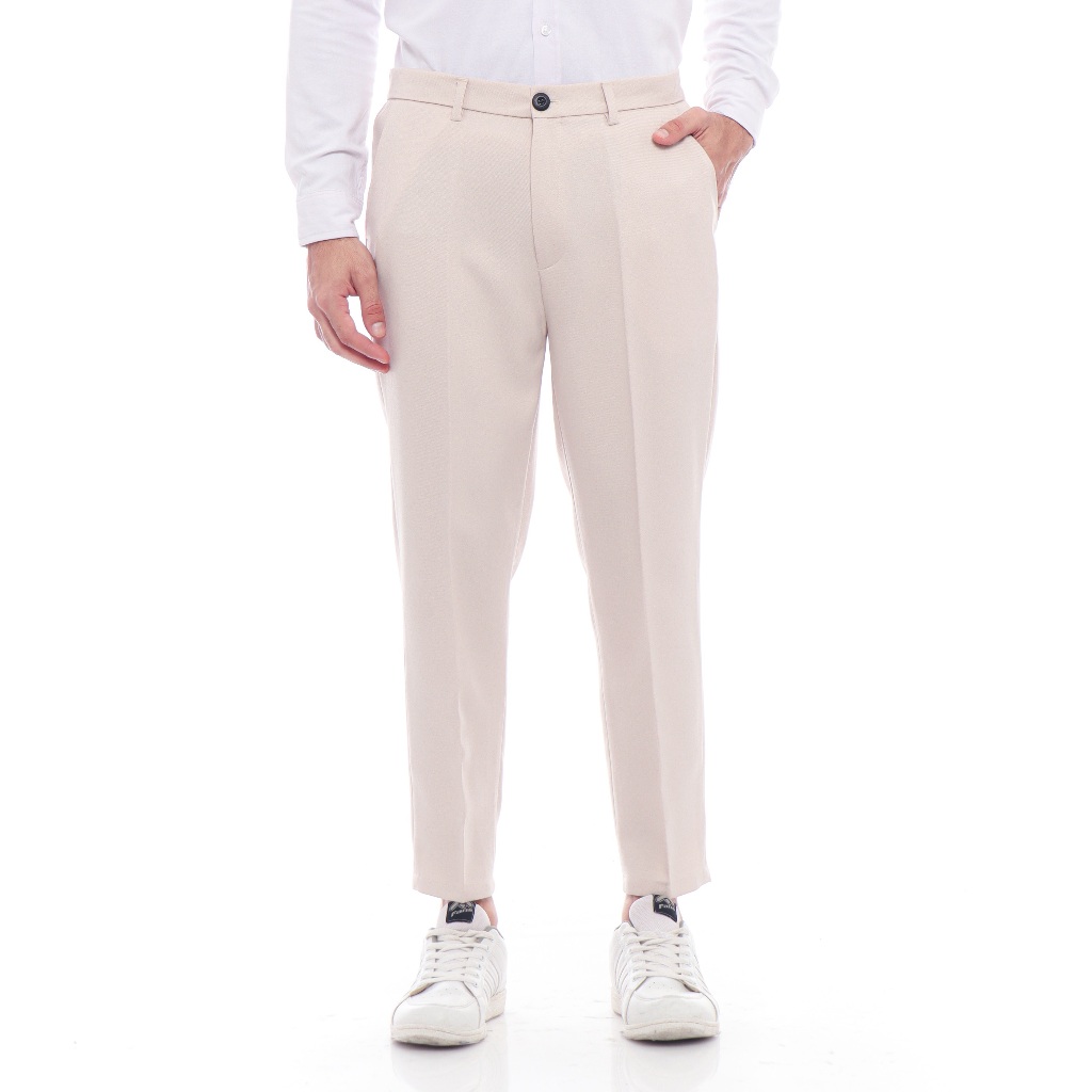 Jual DZARGO - Celana Ankle Pants Pria (formal, bahan, kantor, kain, kerja) panjang slimfit ...