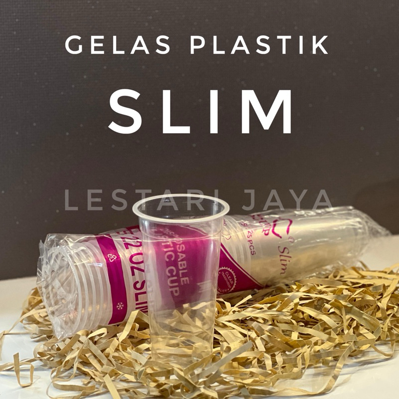 Jual Gelas Cup 22 OZ SLIM Plastik Cup Plastik Cup Pop Ice Cup Juice Cup ...