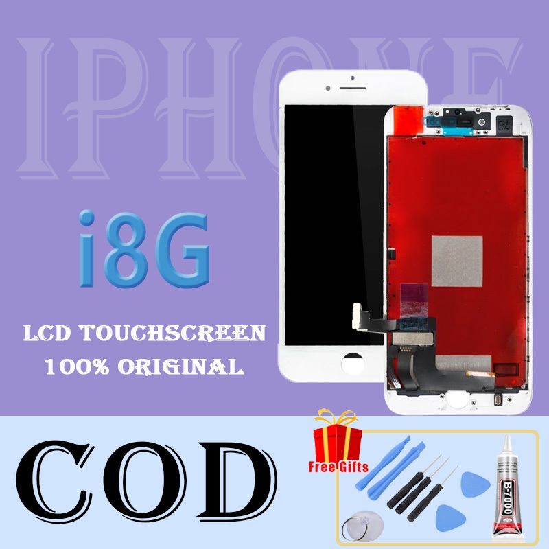 Jual [ORIGINAL] LCD IPHONE 8G FULLSET TOUCHSCREEN GARANSI RESMI BISA ...