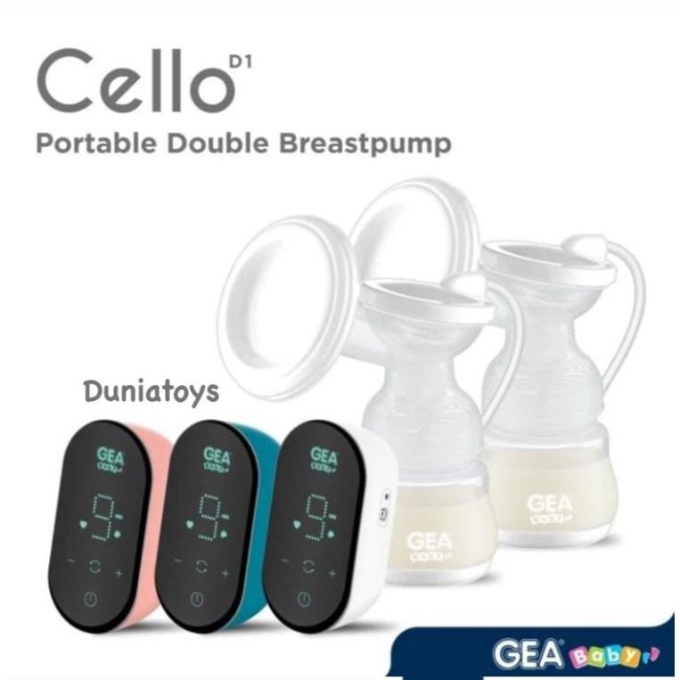 Jual GEA "CELLO" Breaspum Elektric Dual Pump| Pompa Asi Dobble Pumping ...