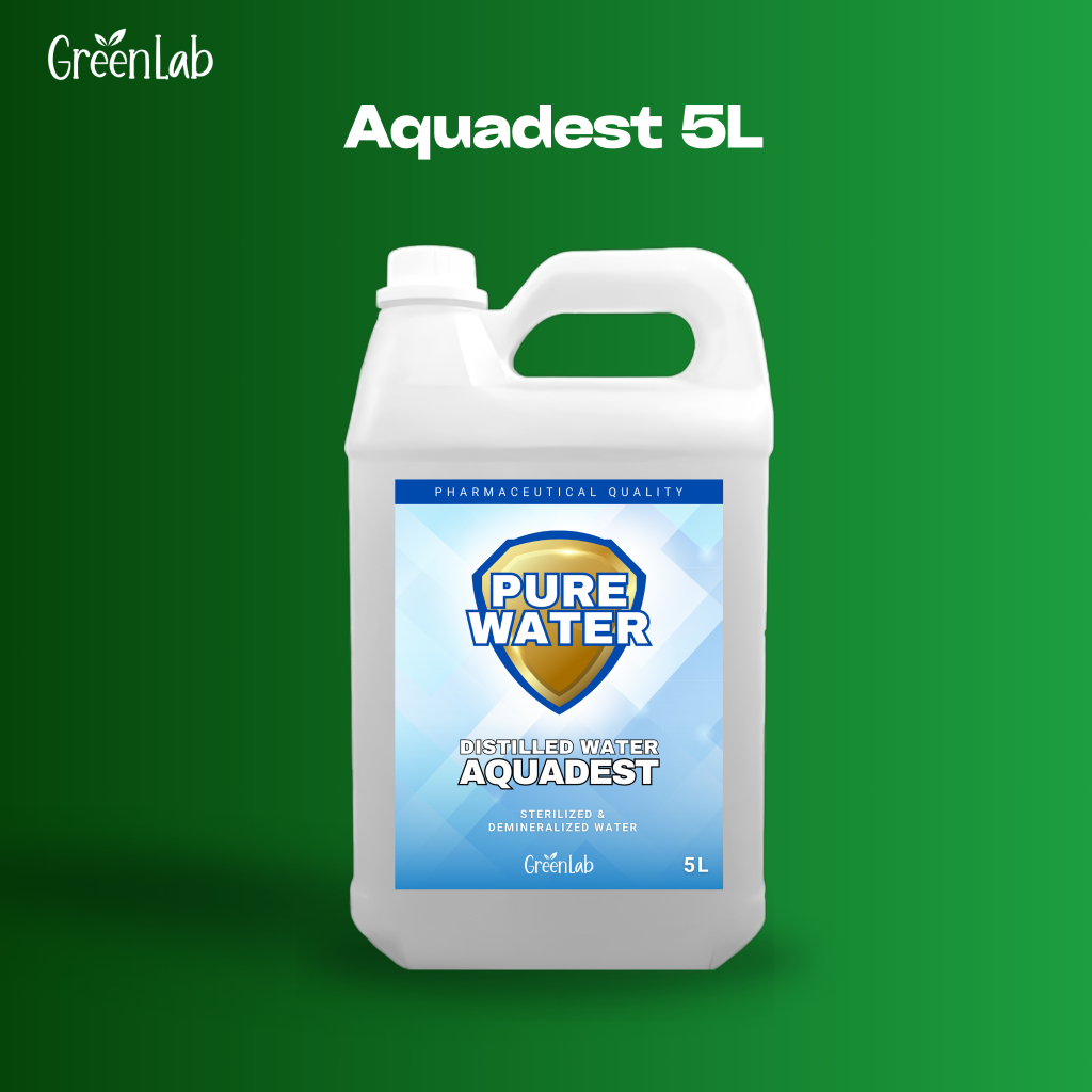 Jual Aquadest Pure Water / Distilled Water 5 Liter / Air Suling 5 Liter ...