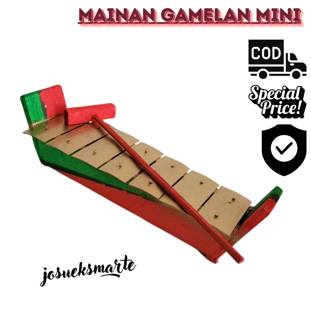 Jual Gamelan Mini || Alat Musik Tradisional Gamelan Kecil Saron Bahan ...