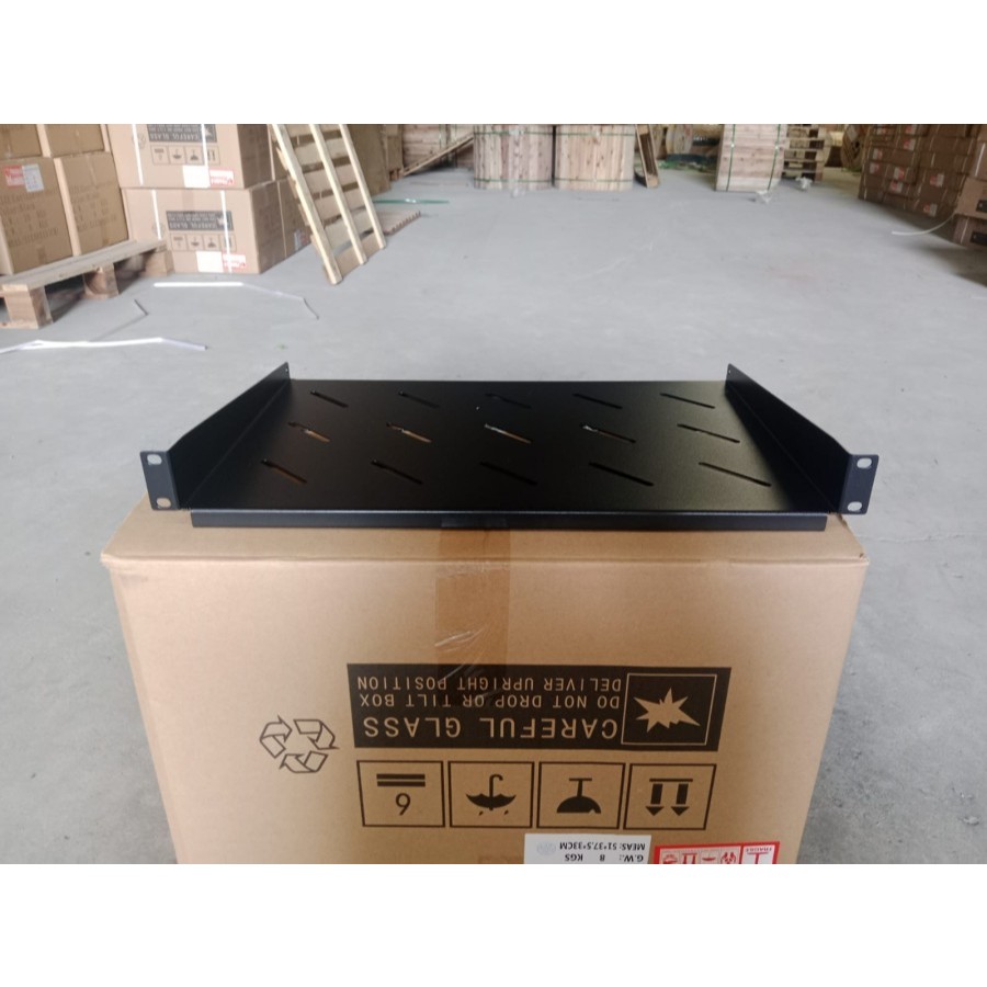 Jual cantilever shelf 1u / tatakan rack server / cantilever rack server ...