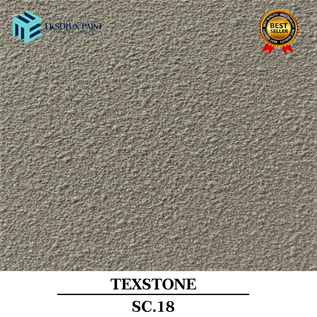 Jual Cat Tembok Tekstur Kamprot Pasir TEXSTONE Tipe SC 18 | Shopee Indonesia