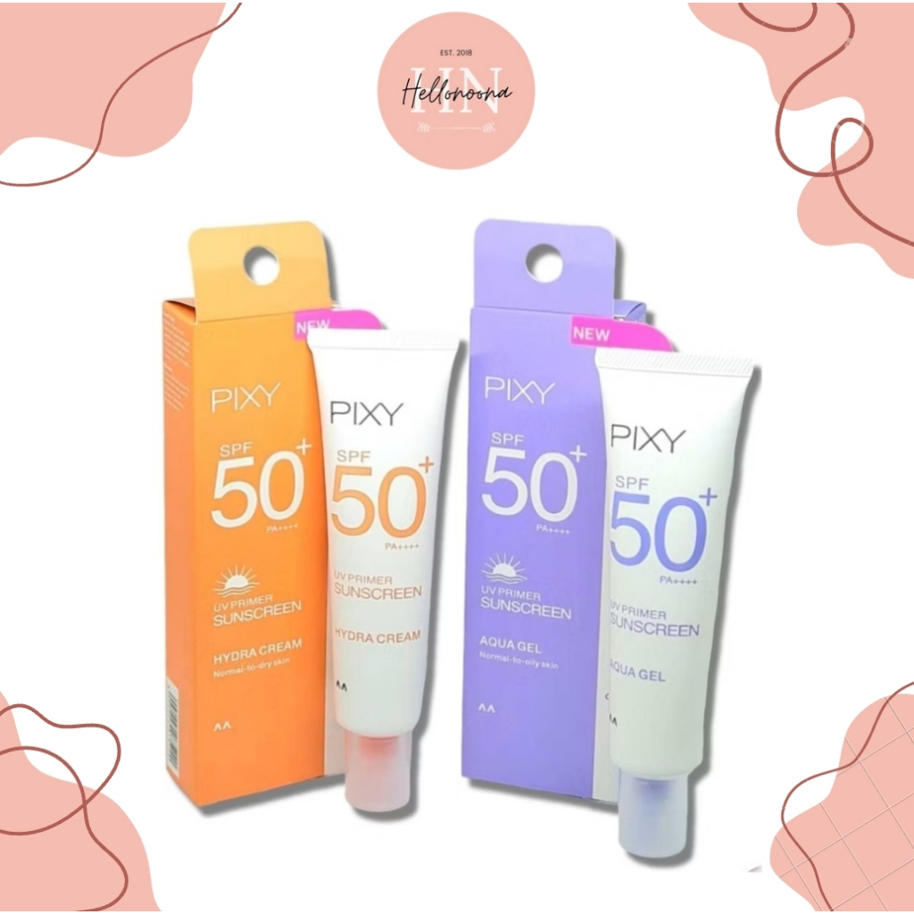 Jual PIXY - UV Primer Sunscreen Aqua Gel SPF50+ PA+++ 30gr | Shopee ...
