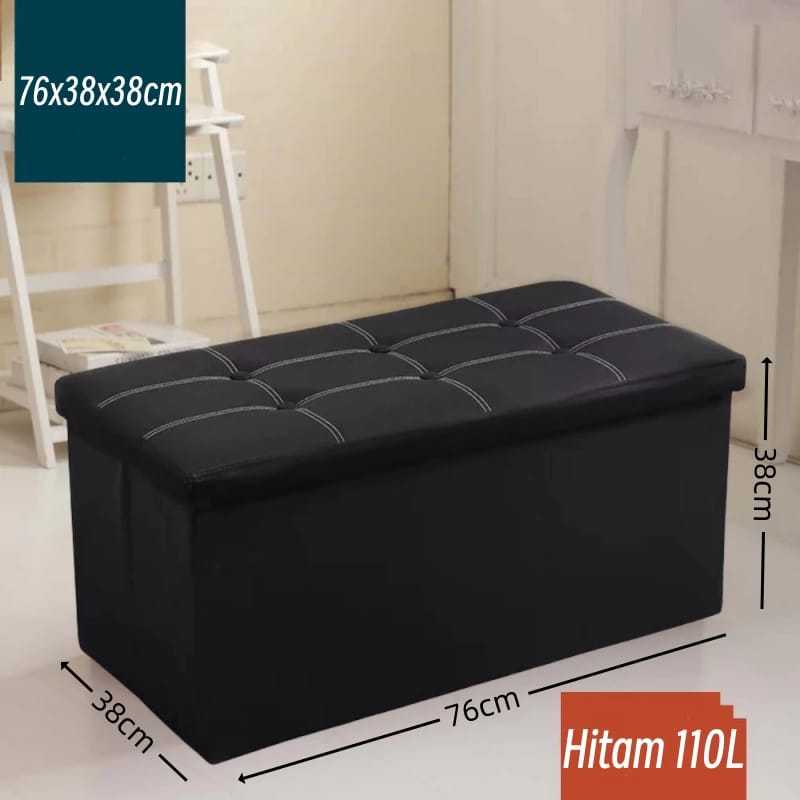 Jual Kotak penyimpanan serbaguna storage box sofa bangku multifungsi ...
