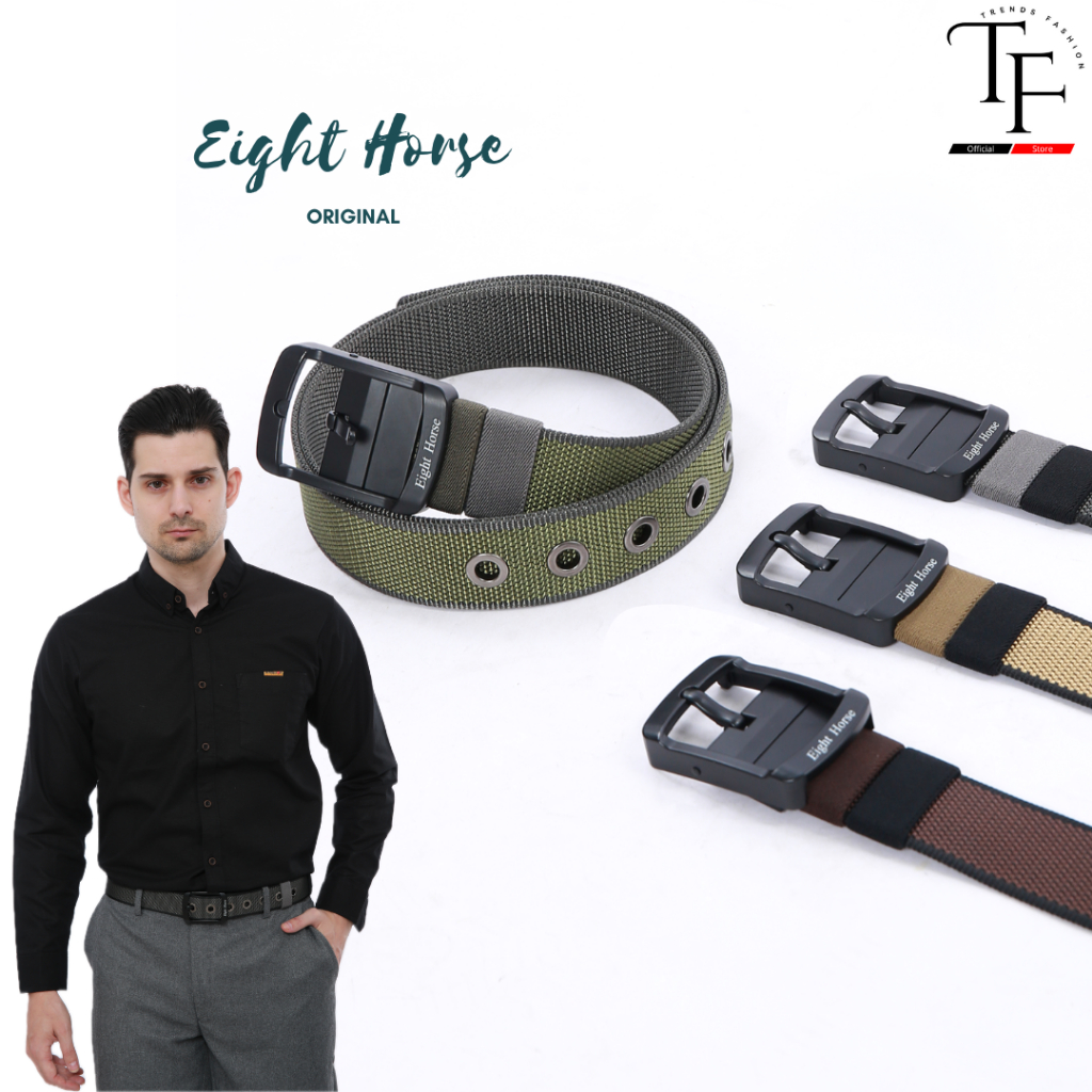 Jual EJ01 Eight Horse GESPER PRIA Jarum Brand International / SABUK ...