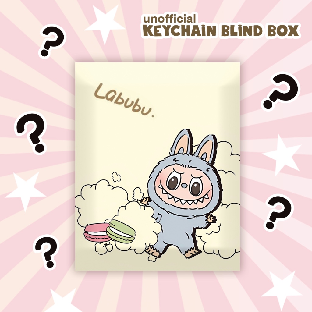 Jual Labubu Keychain Gantungan Kunci Blind Box | Shopee Indonesia
