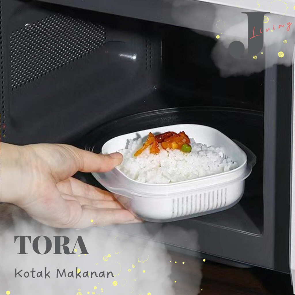 Jual J LIVING - TORA Peniris Sayur Buah Estetik Drainer Box Daging ...