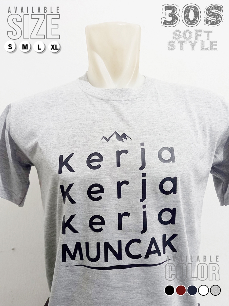 Jual Baju Distro Terbaru 2024 Kaos outdoor tees - Kerja kerja muncak ...