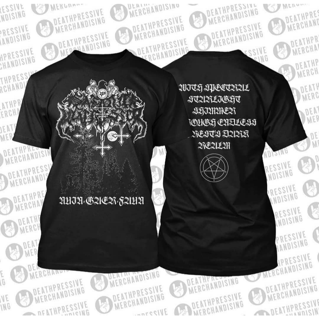 Jual ORIGINAL TSHIRT Satanic Warmaster - With Spectral Starlight | Shopee Indonesia