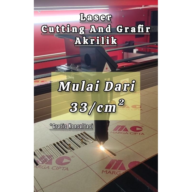 Jual Laser Cutting / Grafir Akrilik Custom | Shopee Indonesia