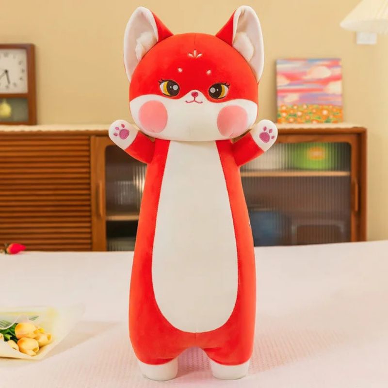 Jual Boneka Guling Kucing Kawai super halus 70cm berSNI | Shopee Indonesia