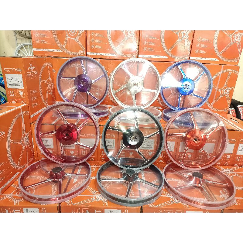 Jual velg cmg model ak55 Ring 17 vario 125 , vario 150 , beat , scoopy ...