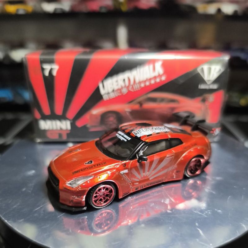 Jual mini gt nissan gtr r35 lbwk #77 | Shopee Indonesia