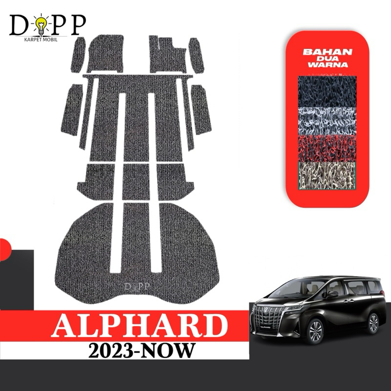 Jual Karpet Mobil Alphard Gen 4 / Karpet Mobil Mie Bihun Toyota Alphard ...