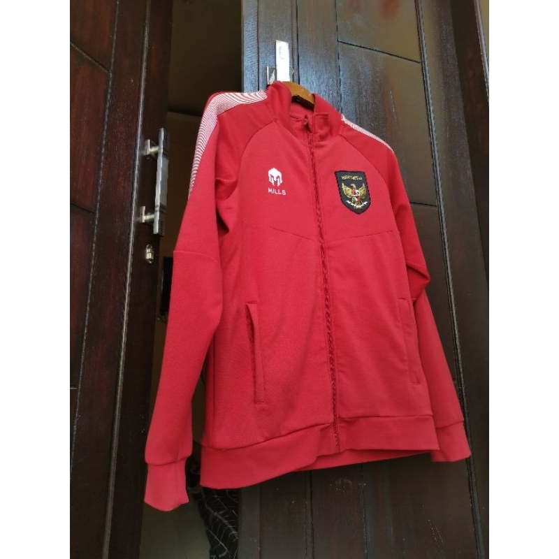 Jual original mills anthem timnas indonesia player issue size L ...