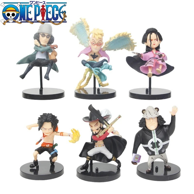 Jual Figure One Piece Portgas D Ace Dracule Mihawk Izo Kuzan Aokiji ...