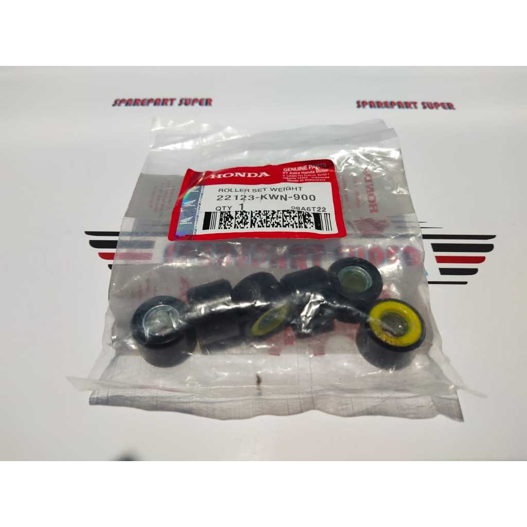 Jual PAKET ISI 10 ROLLER SET KWN VARIO 125 INJ ROLLER SET HONDA VARIO ...
